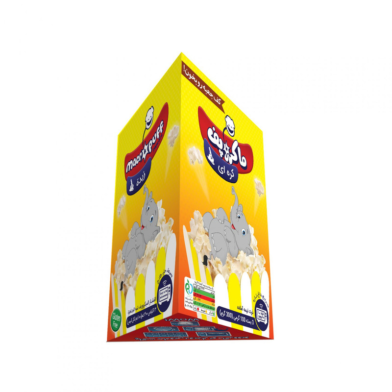 قیمت و خرید پاپ کورن نیمه آماده ماکروپف با طعم کره ای 300 گرم مجموعه