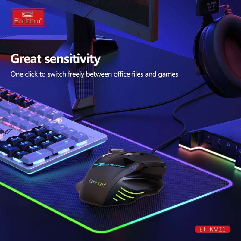 قیمت و خرید ماوس مخصوص بازی ارلدام مدل ET-KM11