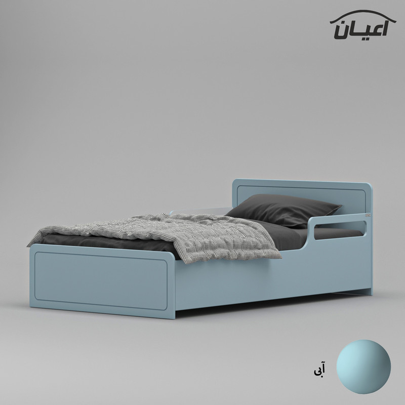 قیمت و خرید تخت خواب یک نفره اعیان مدل FH772 سایز 120x200 سانتی متر