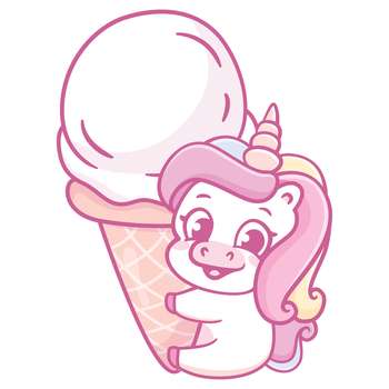 قیمت و خرید استیکر پارچه و لباس مدل dtf طرح یونیکورن کد H15.974 مجموعه 4 عددی