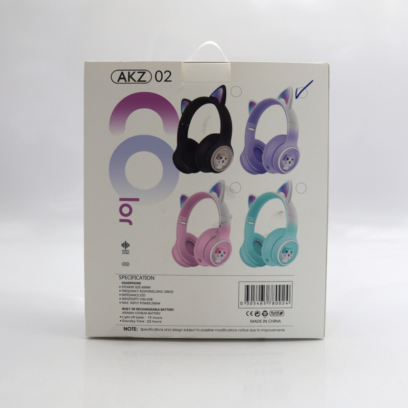 قیمت و خرید هدست بی سیم مدل گربه ای کد YPPK-AKZ02