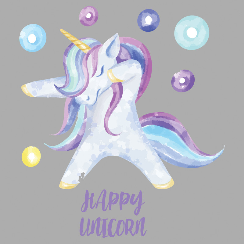 مشخصات، قیمت و خرید استیکر پارچه و لباس مدل dtf طرح یونیکورن کد H20.155 مجموعه 3 عددی | دیجی‌کالا