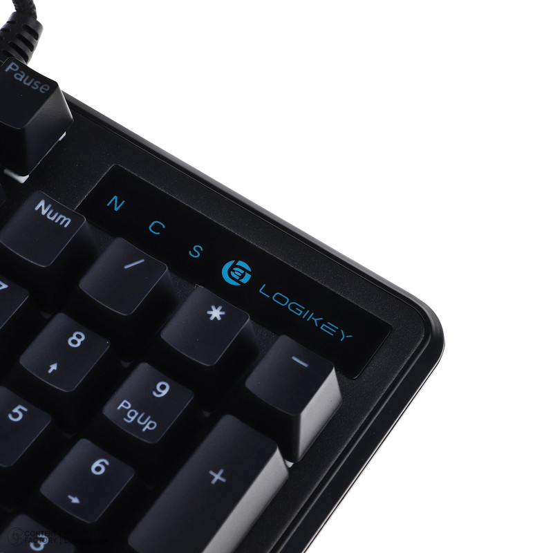 قیمت و خرید کیبورد گیمینگ لاجی کی مدل K310B، سوییچ مکانیکال آبی، Full-Size، نورپردازی RGB