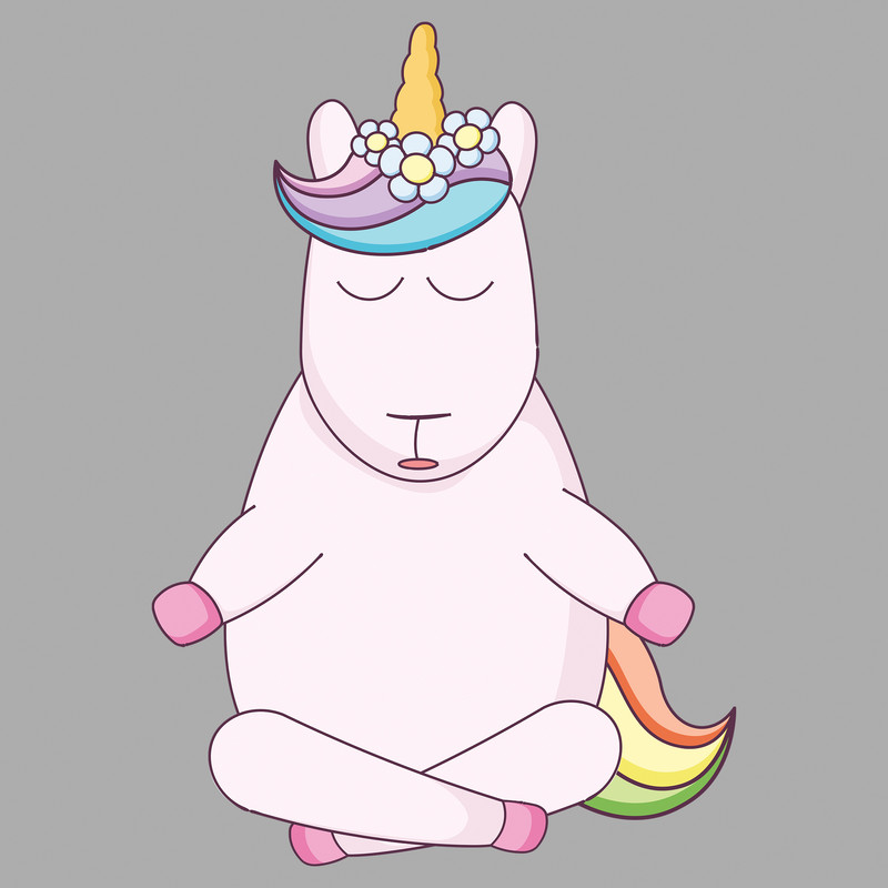 قیمت و خرید استیکر پارچه و لباس مدل dtf طرح یونیکورن کد H20.777 مجموعه 3 عددی