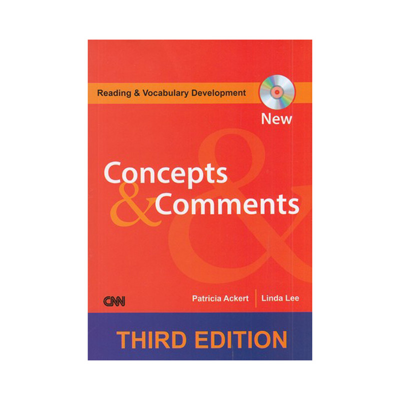 قیمت و خرید کتاب Concepts and Comments 3rd اثر جمعی از نویسندگان انتشارات Thomson Heinle