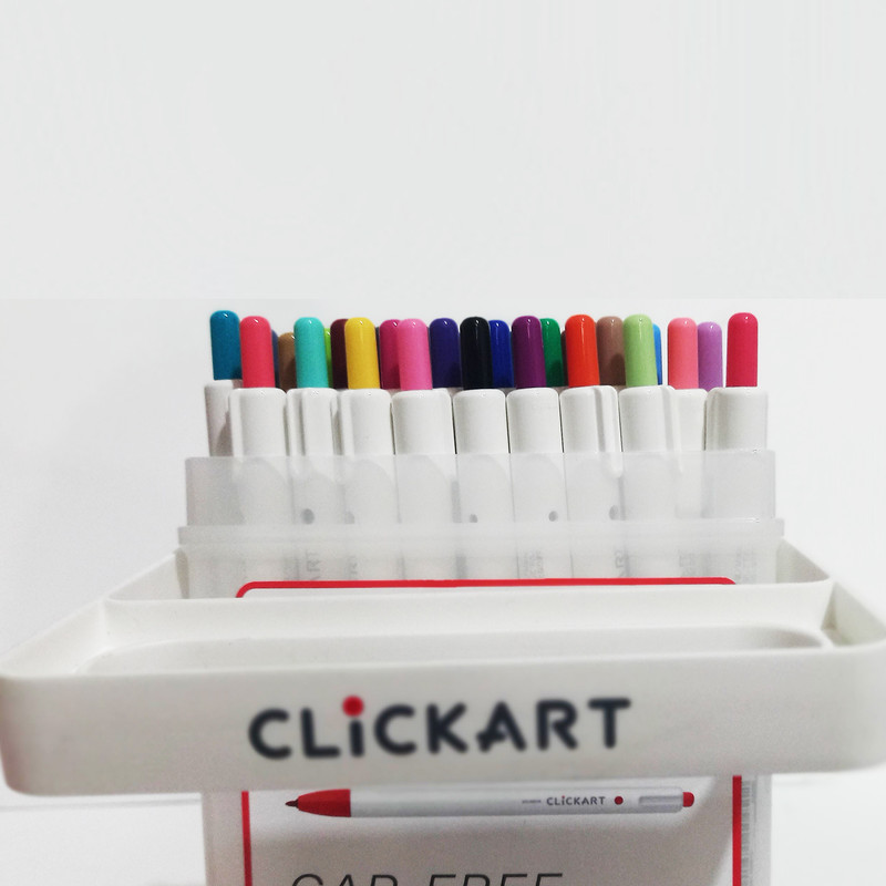 قیمت و خرید ماژیک زبرا مدل CLICKART مجموعه 36 عددی
