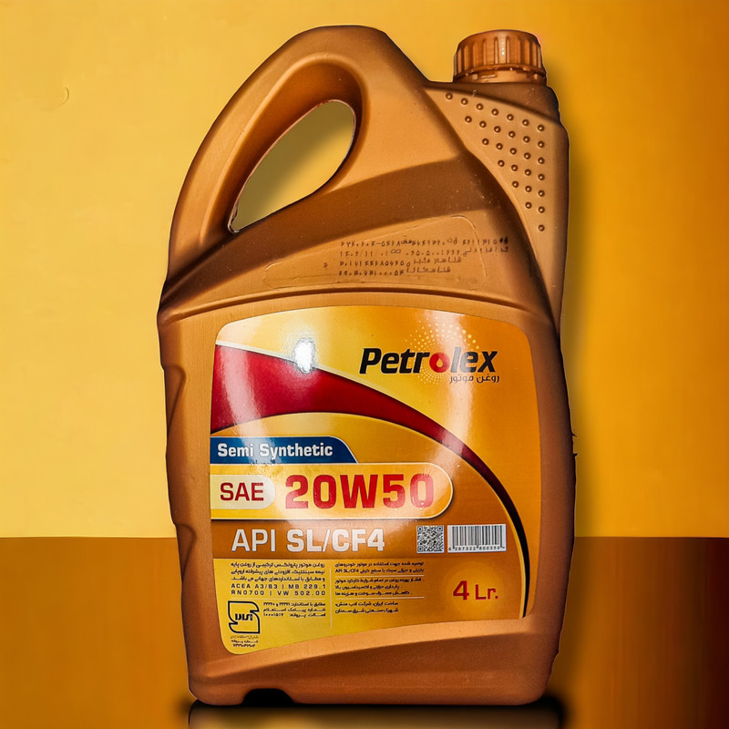 قیمت و خرید روغن موتور پترولکس مدل 20W50 SL/CF4 حجم 4 لیتر