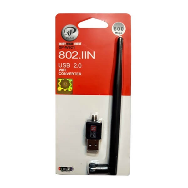 قیمت و خرید کارت شبکه USB بیسیم ایکس پی-پروداکت مدل XP-W921E