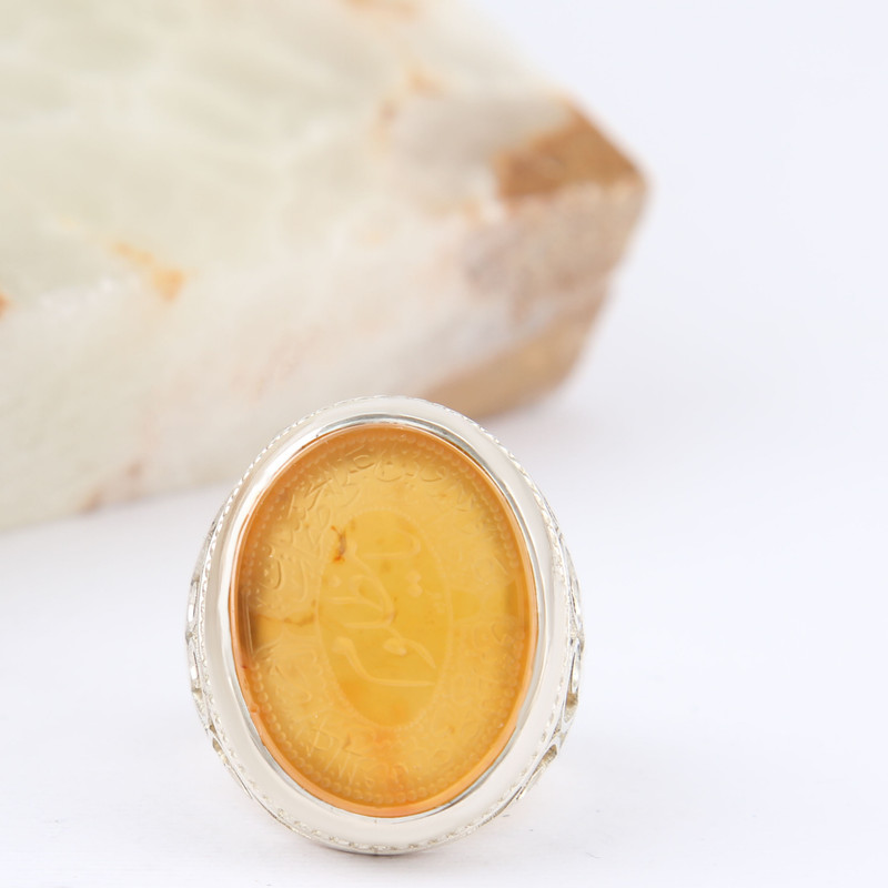 قیمت و خرید انگشتر نقره مردانه بازرگانی میلادی مدل رکاب دست ساز استاد ...