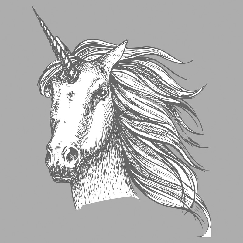 قیمت و خرید استیکر پارچه و لباس مدل dtf طرح یونیکورن کد H15.308 مجموعه 4 عددی