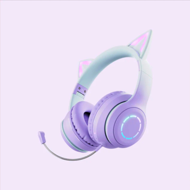 قیمت و خرید هدفون بلوتوثی مدل STN-07 طرح Cat