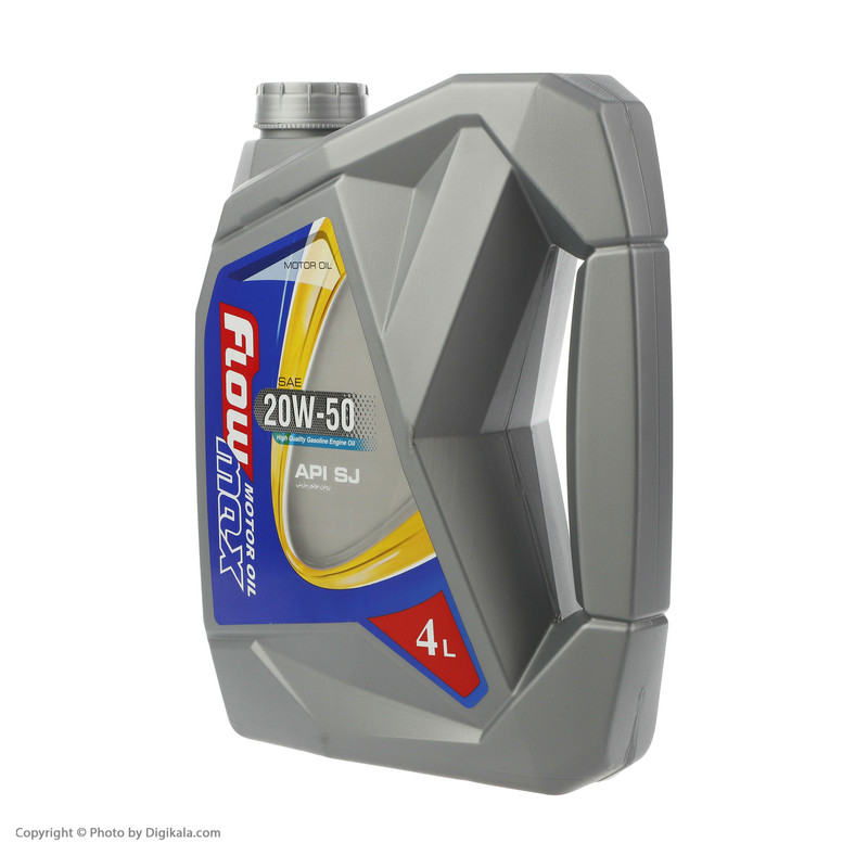 قیمت و خرید روغن موتور فلومکس مدل SJ 20W50 حجم 4 لیتر