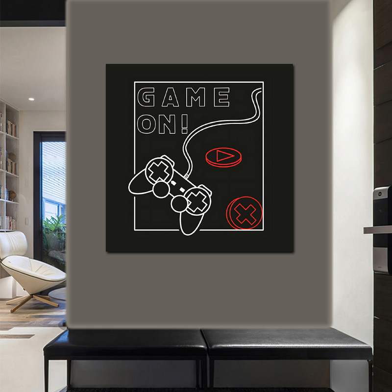 قیمت و خرید تابلو شاسی مدل گیمینگ طرح Game On کد 71