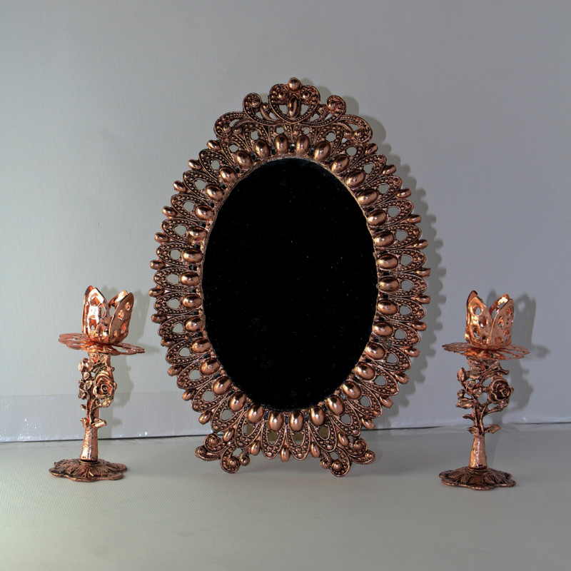 قیمت و خرید ست 10 تکه هفت سین مسی مدل مجلل