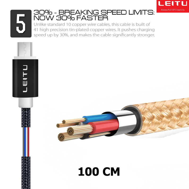 قیمت و خرید شارژر دیواری لیتو مدل LH-12 به همراه کابل تبدیل microUSB