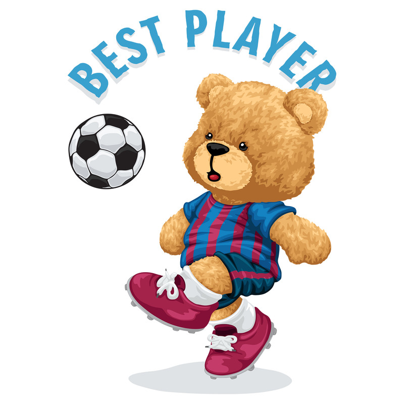 قیمت و خرید استیکر پارچه و لباس مدل dtf طرح تدی کد H30.107 مجموعه 12 عددی