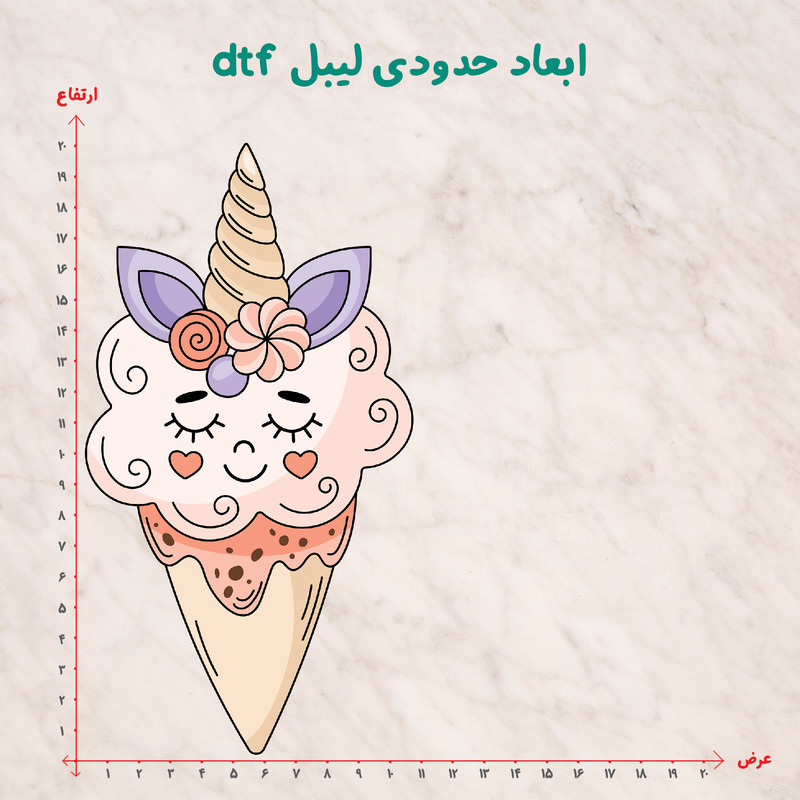 قیمت و خرید استیکر پارچه و لباس مدل dtf طرح یونیکورن کد H20.294 مجموعه 6 عددی