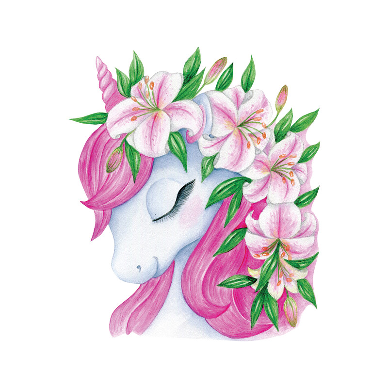 مشخصات، قیمت و خرید استیکر پارچه و لباس مدل dtf طرح یونیکورن کد H15.150 مجموعه 4 عددی | دیجی‌کالا