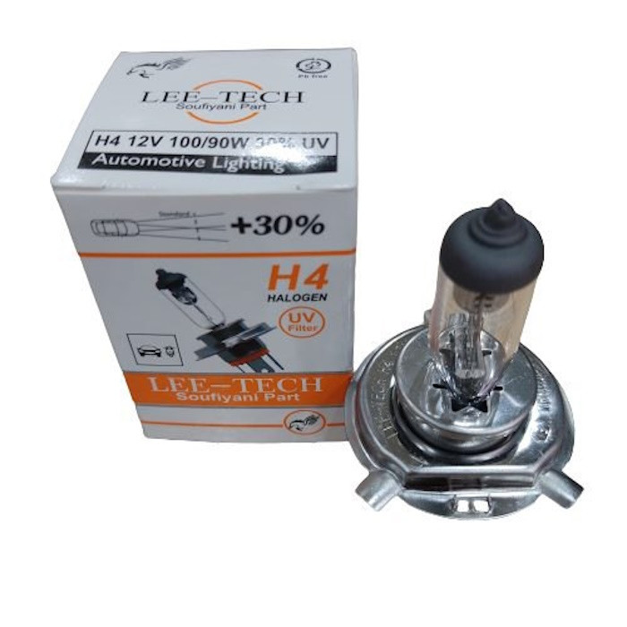 قیمت و خرید لامپ جلو خودرو لی تچ مدل H4 12V 100/90W