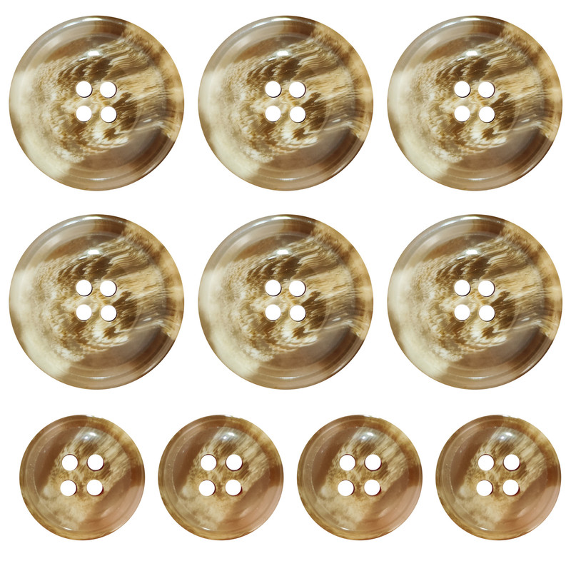 قیمت و خرید دکمه مدل پالتو کد SA-KT5 مجموعه 10 عددی