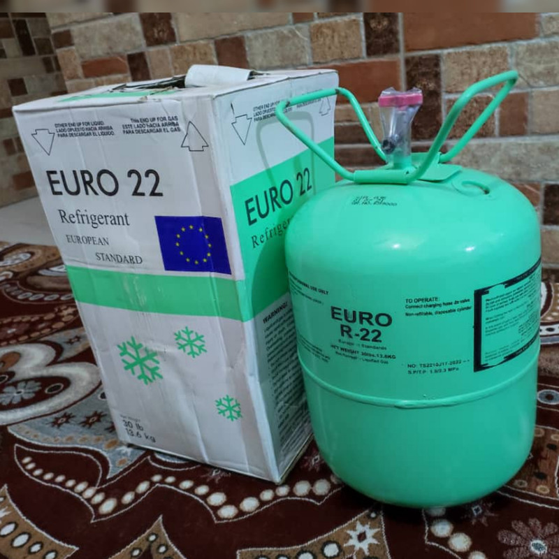 قیمت و خرید گاز کمپرسور کولر گازی یور مدل r22 وزن 13.6 کیلوگرم