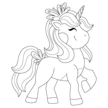 قیمت و خرید استیکر پارچه و لباس مدل dtf طرح یونیکورن کد H15.1052 مجموعه 4 عددی