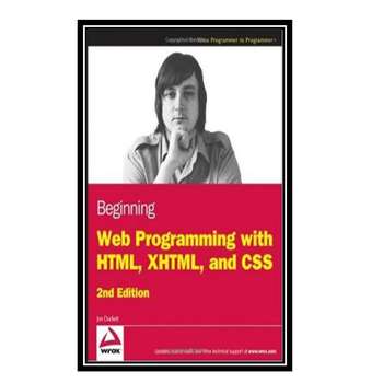 قیمت و خرید کتاب Beginning Web Programming with HTML, XHTML, and CSS ...