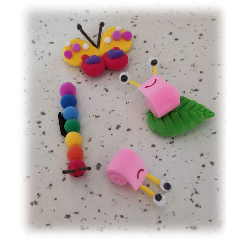 قیمت و خرید مگنت طرح پروانه کد MK124 مجموعه 4 عددی