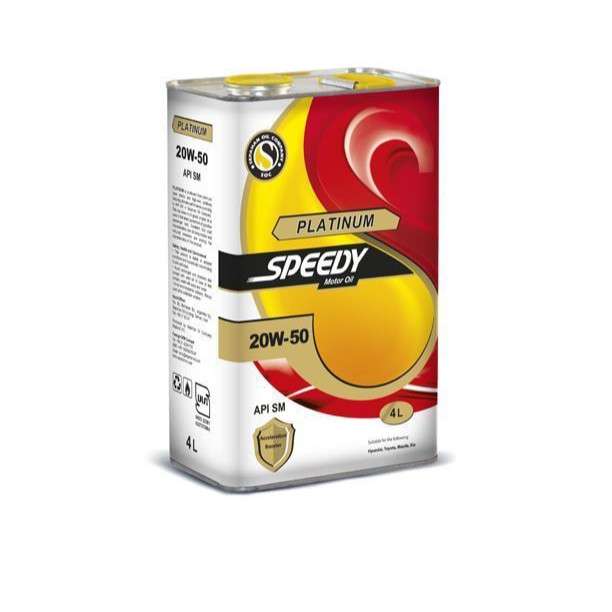 قیمت و خرید روغن موتور اسپیدی مدل پلاتینیوم 20W50 SM حجم 4 لیتر