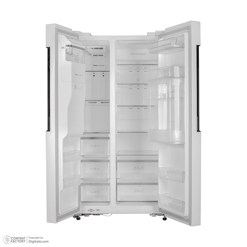 قیمت و خرید یخچال و فریزر ساید بای ساید 32 فوت اسنوا مدل S1Di-M210-W