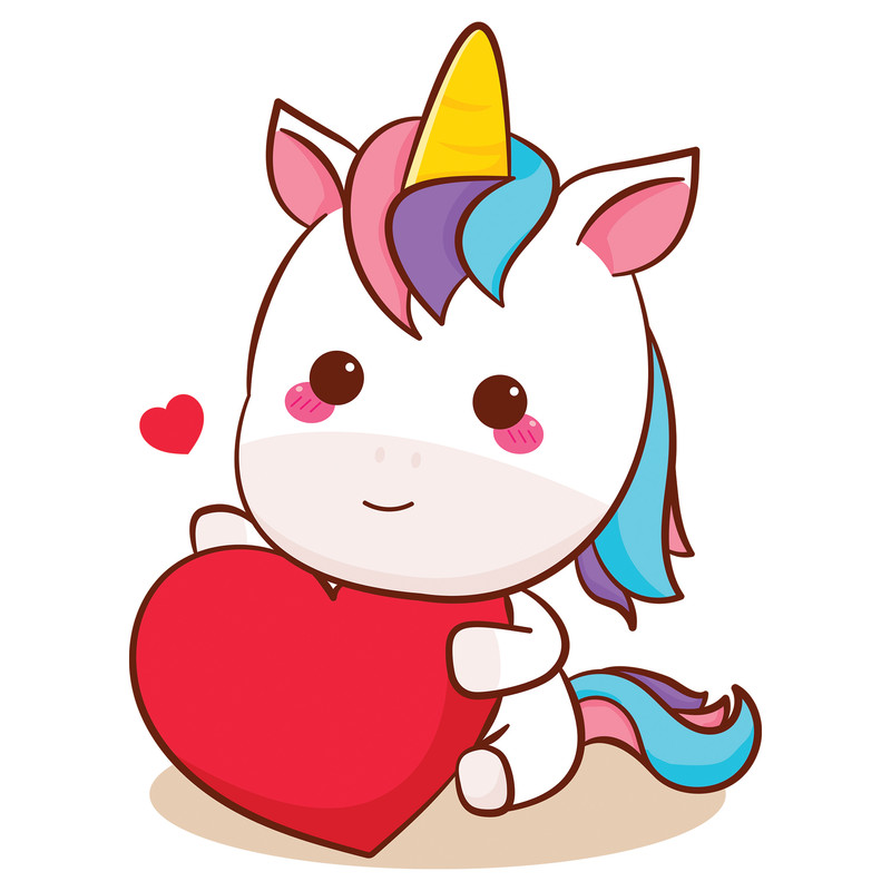 مشخصات، قیمت و خرید استیکر پارچه و لباس مدل dtf طرح یونیکورن کد H15.564 مجموعه 4 عددی | دیجی‌کالا