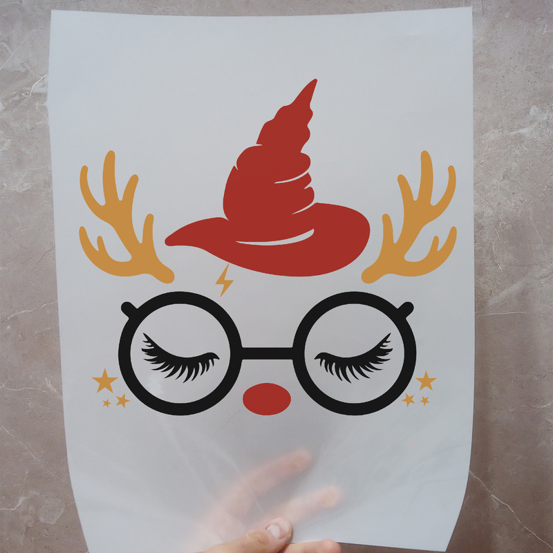 قیمت و خرید استیکر پارچه و لباس مدل dtf طرح یونیکورن کد H20.96 مجموعه 6 عددی