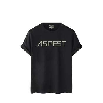 قیمت و خرید تی شرت آستین کوتاه مردانه اسپست مدل ASP-TBLK--D