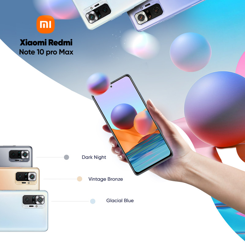قیمت و خرید گوشی موبایل شیائومی مدل Redmi Note 10 pro Max M2101K6I دو ...