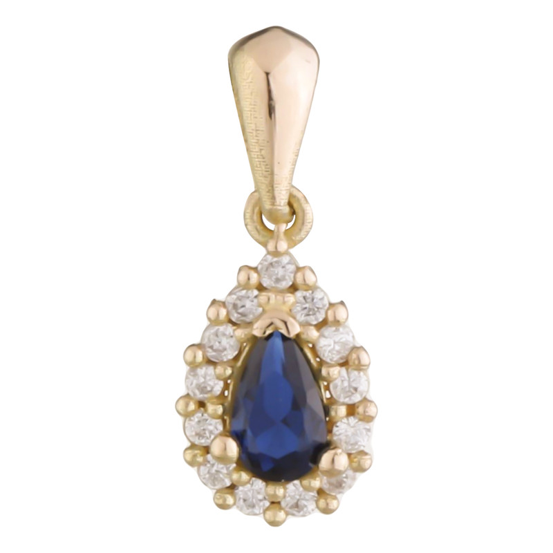 قیمت و خرید آویز گردنبند طلا 18 عیار زنانه میو گلد مدل N169