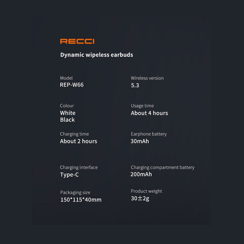 قیمت و خرید هندزفری بلوتوثی رسی مدل REP-w66