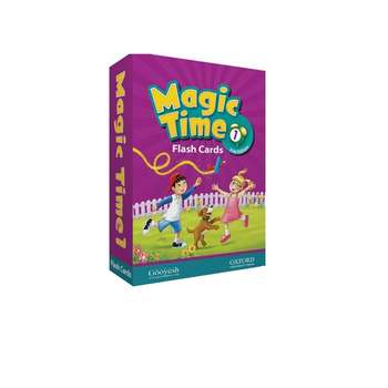قیمت و خرید فلش کارت Magic time 1 انتشارات آکسفورد