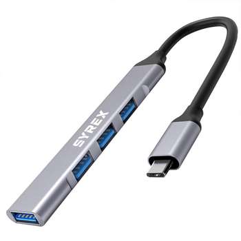 قیمت و خرید هاب 4 پورت USB0.3 سایرکس مدل SX-CU9005