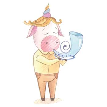 قیمت و خرید استیکر پارچه و لباس مدل dtf طرح یونیکورن کد H20.520 مجموعه 3 عددی