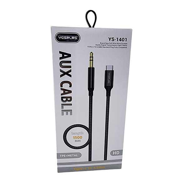 قیمت و خرید کابل AUX یس پلاس مدل YS-1401
