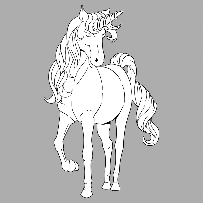 قیمت و خرید استیکر پارچه و لباس مدل dtf طرح یونیکورن کد H20.1099 مجموعه 3 عددی