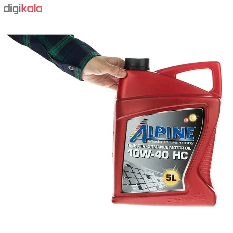 قیمت و خرید روغن موتور آلپاین مدل HC 10W-40 SN حجم 5 لیتر + گارانتی تعویض + ارسال رایگان ...