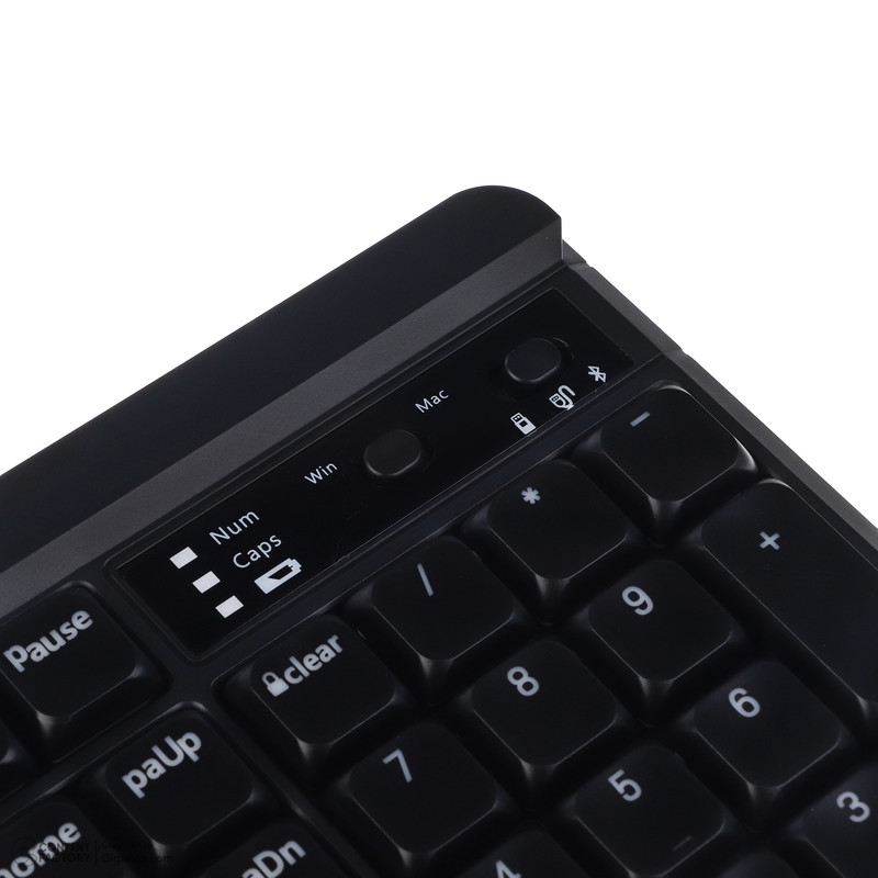 قیمت و خرید کیبورد بی سیم لاجی کی مدل K520B، سوییچ مکانیکال قرمز، Full-Size، نورپردازی RGB