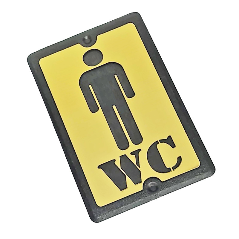 قیمت و خرید تابلو راهنما طرح Wc مدل Pa 2487