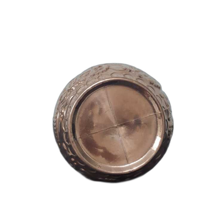 قیمت و خرید گلدان مسی طرح برجسته طاووس بسته 2 عددی