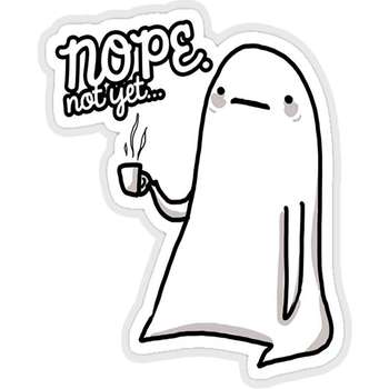 قیمت و خرید استیکر لپ تاپ طرح nope. not yet کد ST1330