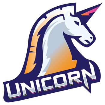 قیمت و خرید استیکر پارچه و لباس مدل dtf طرح یونیکورن کد H15.373 مجموعه 4 عددی