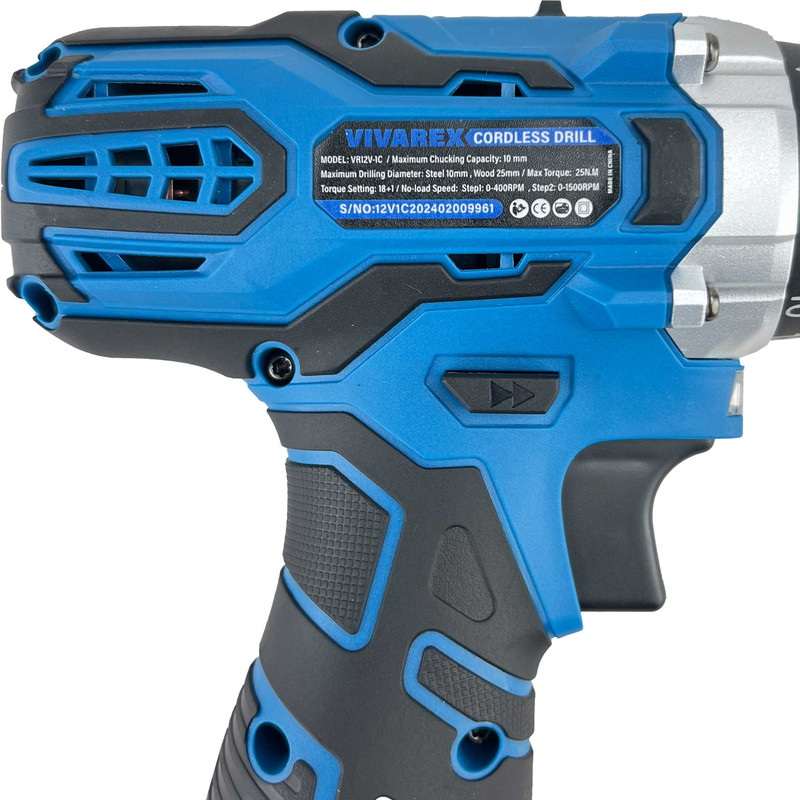 قیمت و خرید پیچ گوشتی شارژی ویوارکس مدل VR12V-1C-BLUE