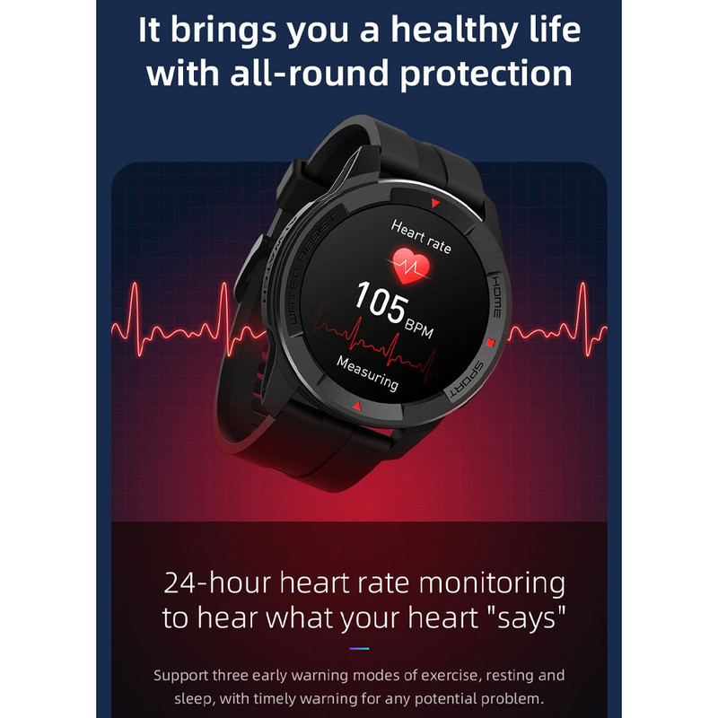 مشخصات، قیمت و خرید ساعت هوشمند میبرو مدل MOB X1 Smartwatch Men Women ...
