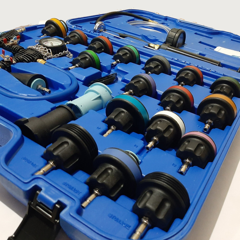 قیمت و خرید کیت تست رادیاتور مدل TK28 مجموعه 28 عددی